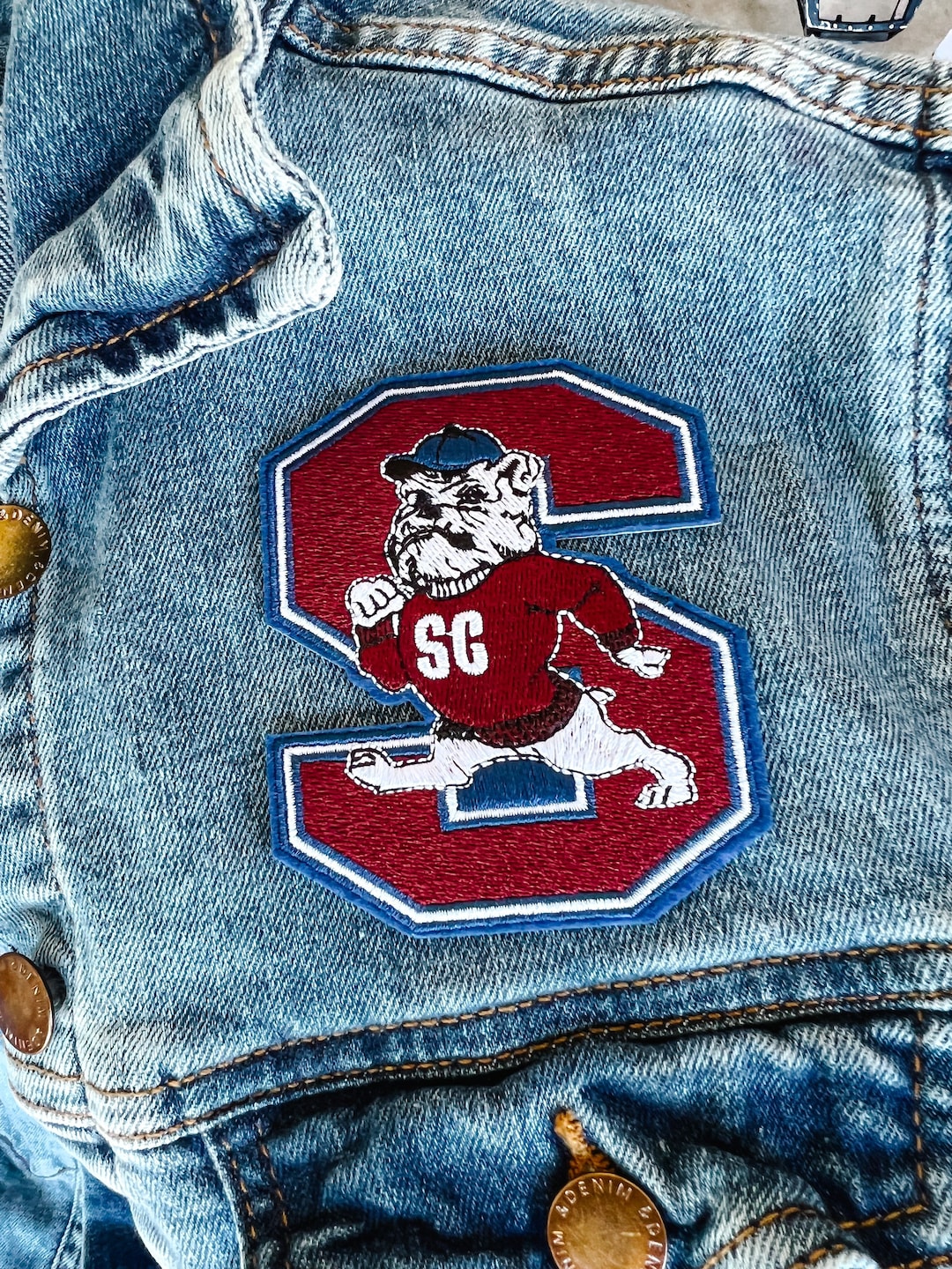 South Carolina State University Iron-on Patch - Etsy