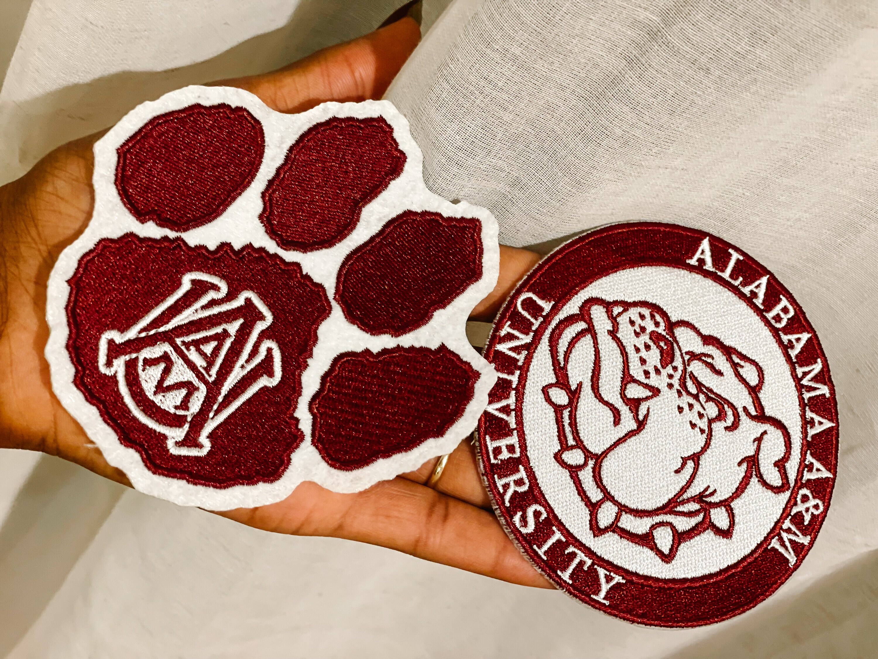 Alabama A & M University Iron on Patch Bundle - Etsy