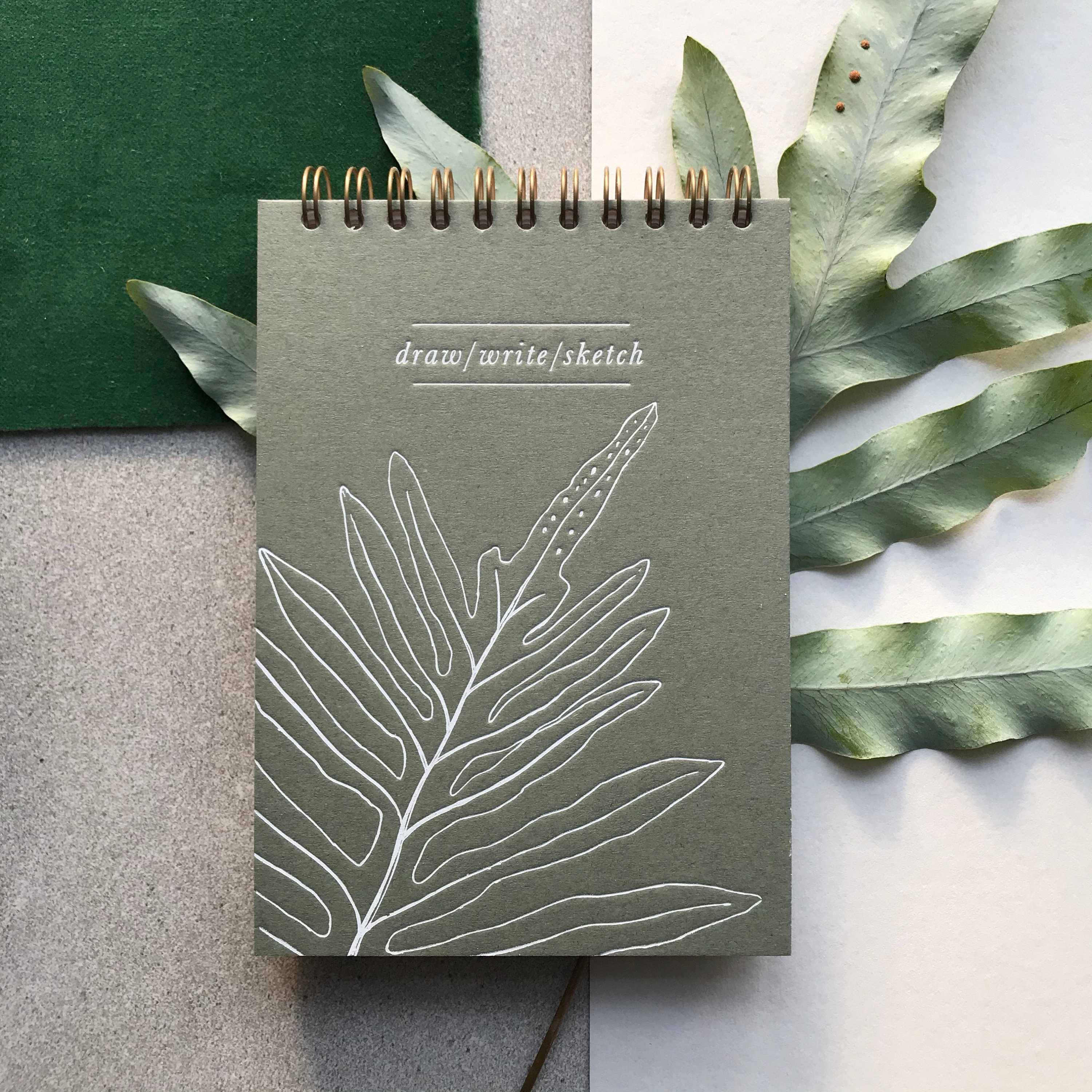 Letterpress Notebook Luxury Notepad Stationery Lover Gift - Etsy UK