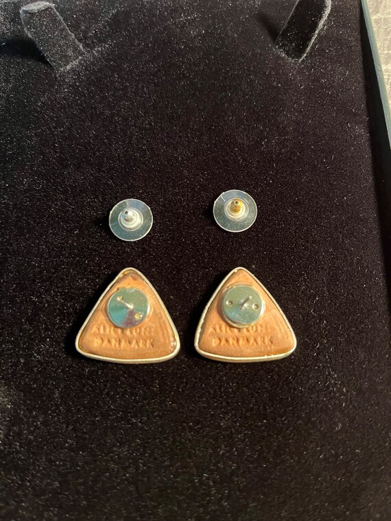 Alice Lund Denmark Blue Modernist Design 1950 1960 Je… - Gem