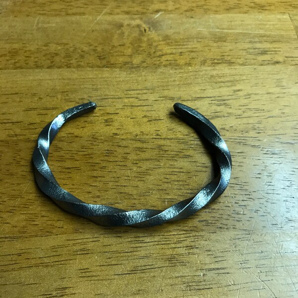 Hand Forged Cuff - Etsy