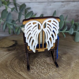 Fathers Day in Heaven Memorial Chair ,fathers Day Gift Empty Chair ...