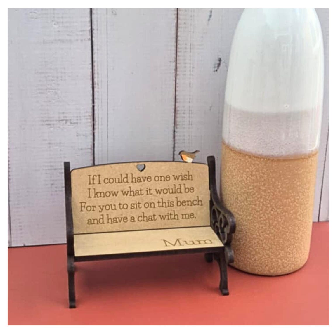 Personalized Memorial Bench – Thoughtful Bereavement Gift for Loss ...