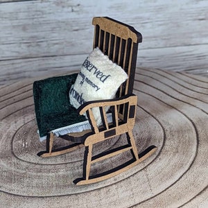 Reserved for Dad Remembrance Ornament Empty Chair Loss of Father in ...