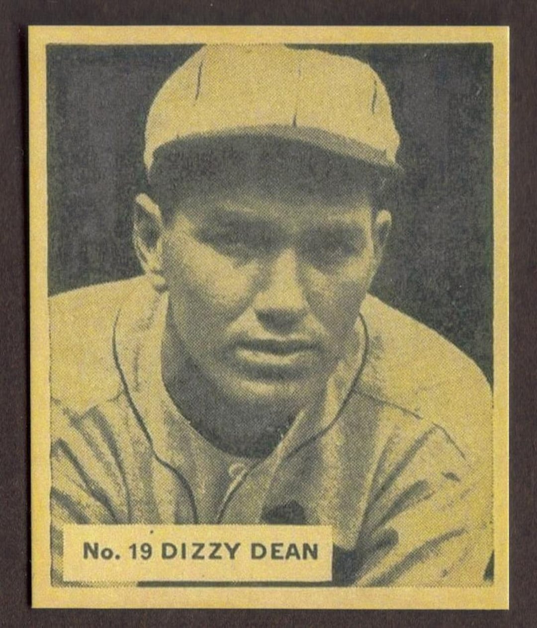 DIZZY DEAN Novelty RP Card 19 Cardinals 1936 Wwg Free Shipping - Etsy