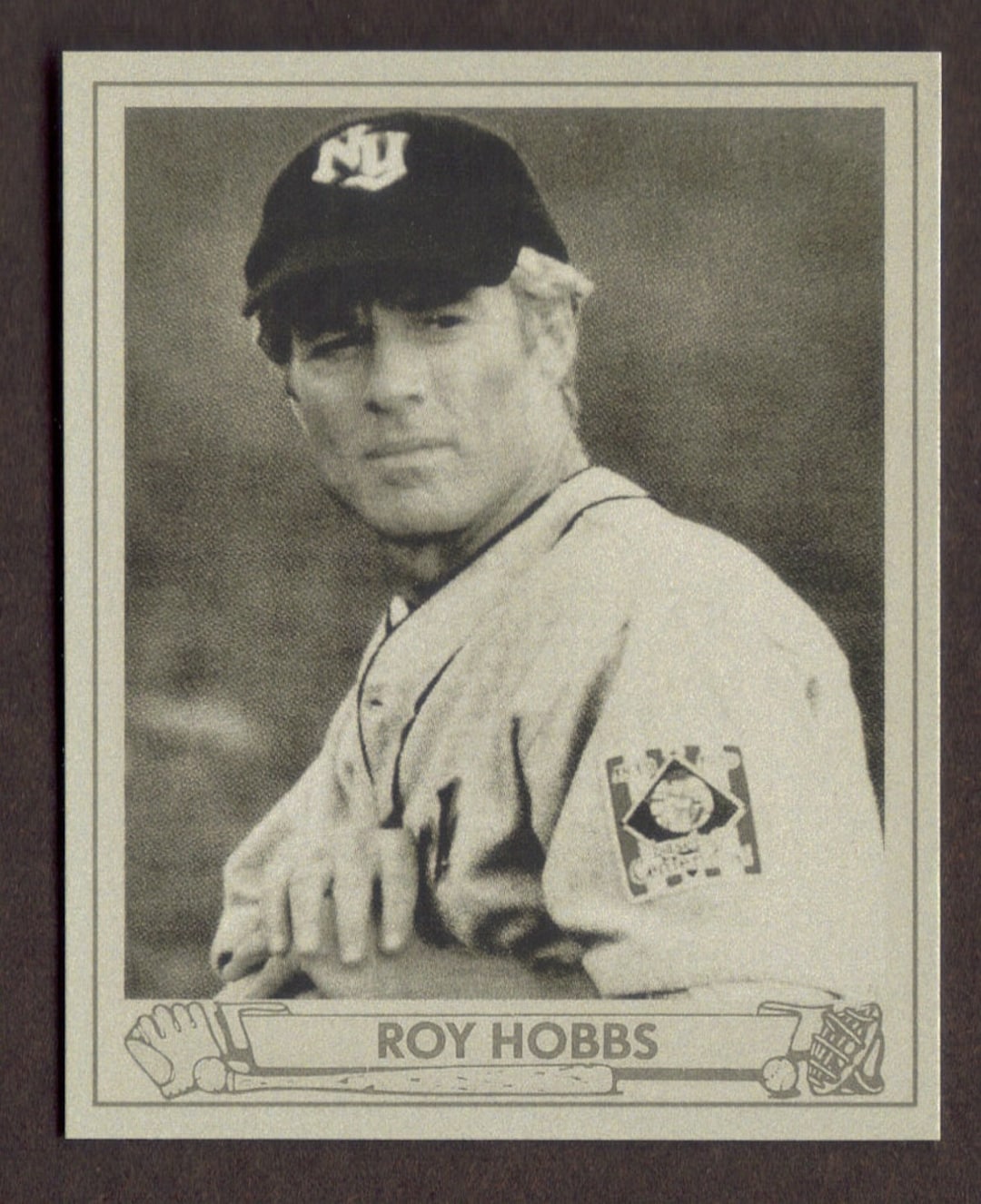 ROY HOBBS the Natural RP Knights Robert Redford Cartoon 1940 B&W Play B ...