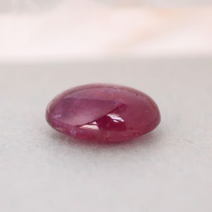 Ruby Cabochon 4.12 Cts ,natural Ruby Untreated Unheated Oval Cabochon ...