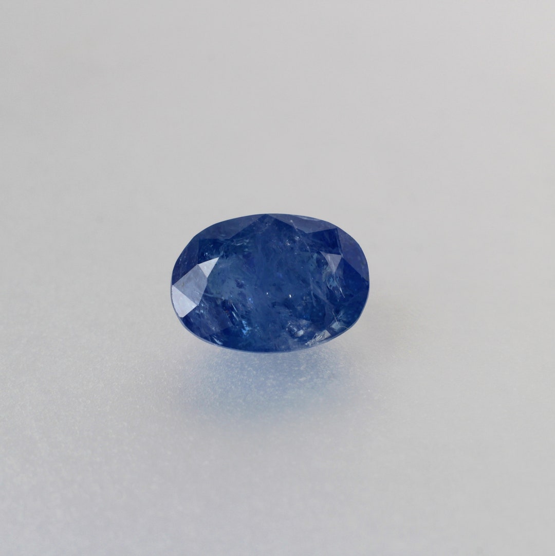 Natural Kashmir Blue Sapphire Oval 2.20 Cts.-loose Blue Sapphire Oval ...