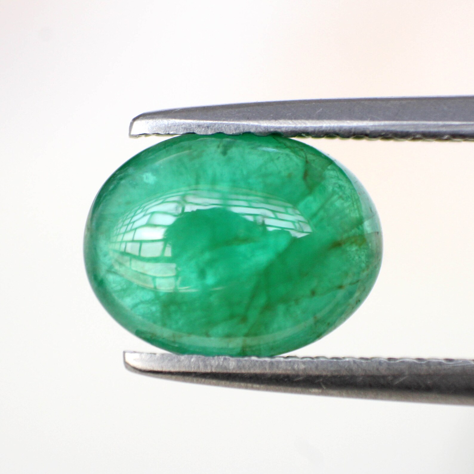 Emerald Cabochon Oval 7.34 Cts 4 Pcs -natural Emerald Oval Cabochon ...