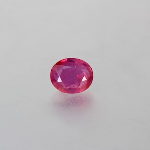 Natural Ruby Oval 1.36cts-unheated Ruby Oval Gemstone-eye Clean Ruby ...