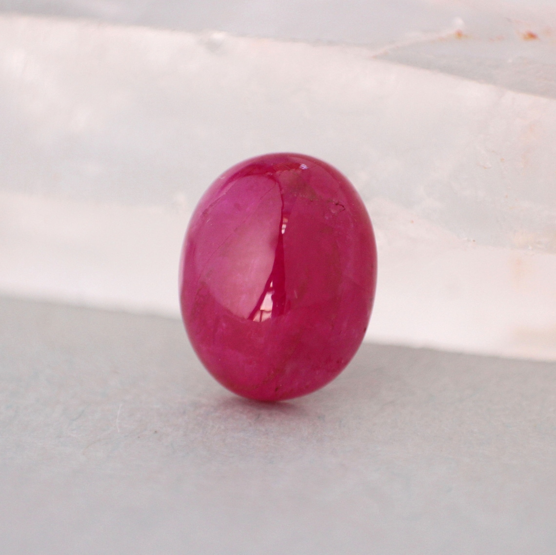 Ruby Cabochon4.27 Cts.Natural Ruby Untreated Oval cabochon | Etsy