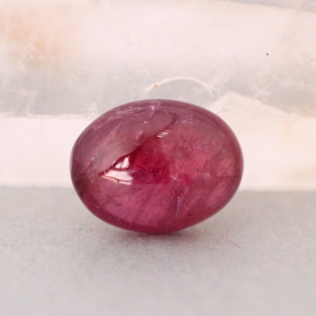 Ruby Cabochon 4.12 Cts ,natural Ruby Untreated Unheated Oval Cabochon ...