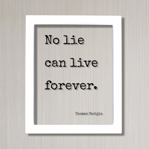 No Lying