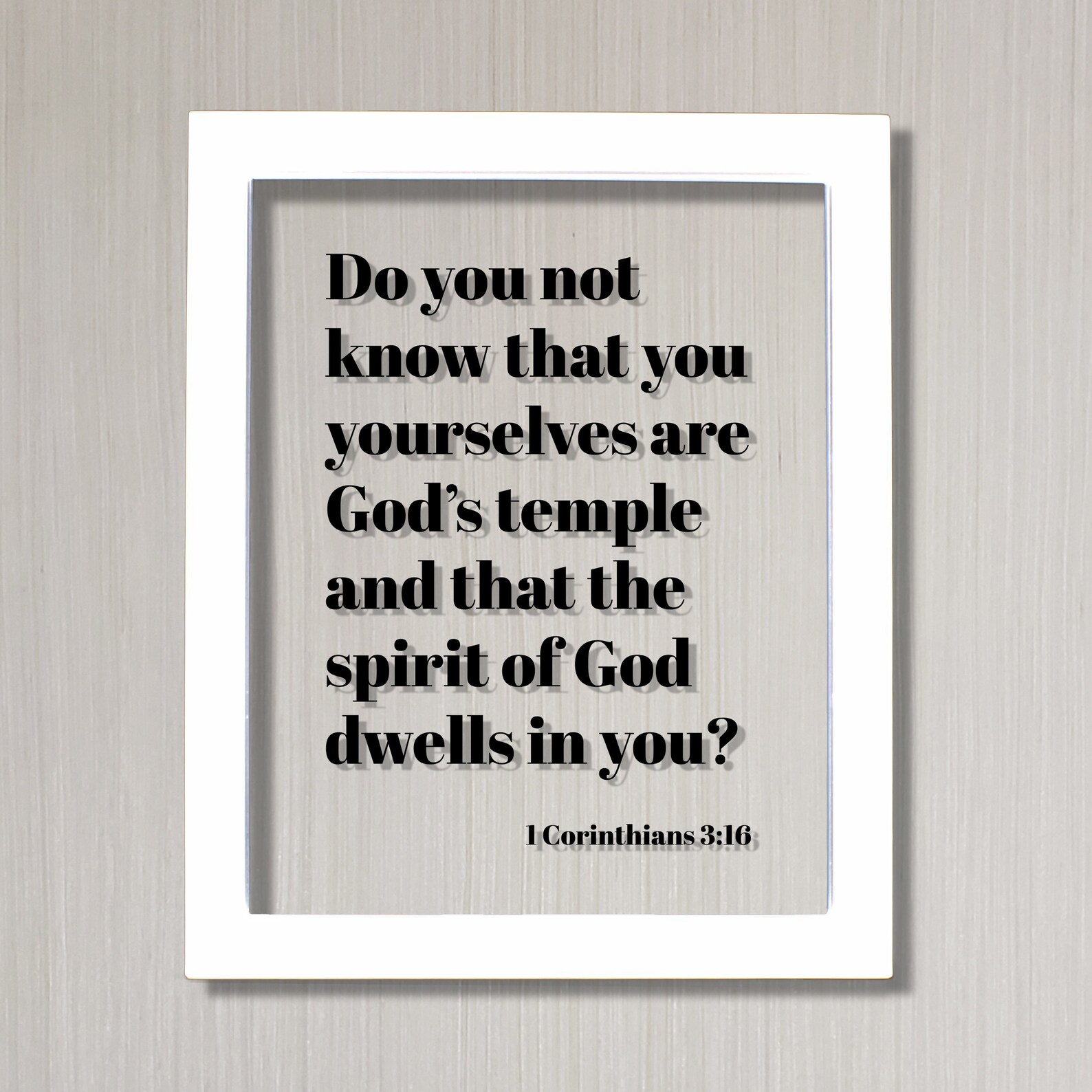 1 Corinthians 3:16 - Do You Not Know That You Yourselves Are God’s ...