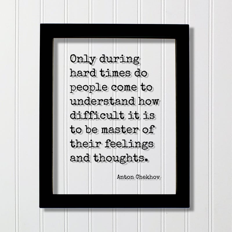 Difficult Times Sign - Etsy