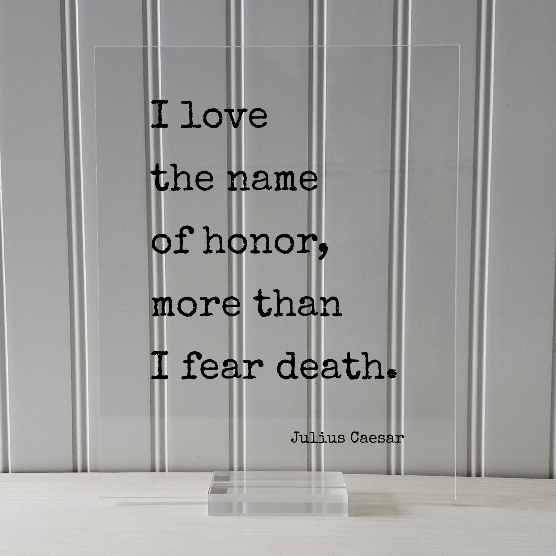 Julius Caesar Honour Quotes