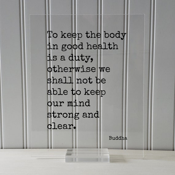 Buddha Exercise Quotes