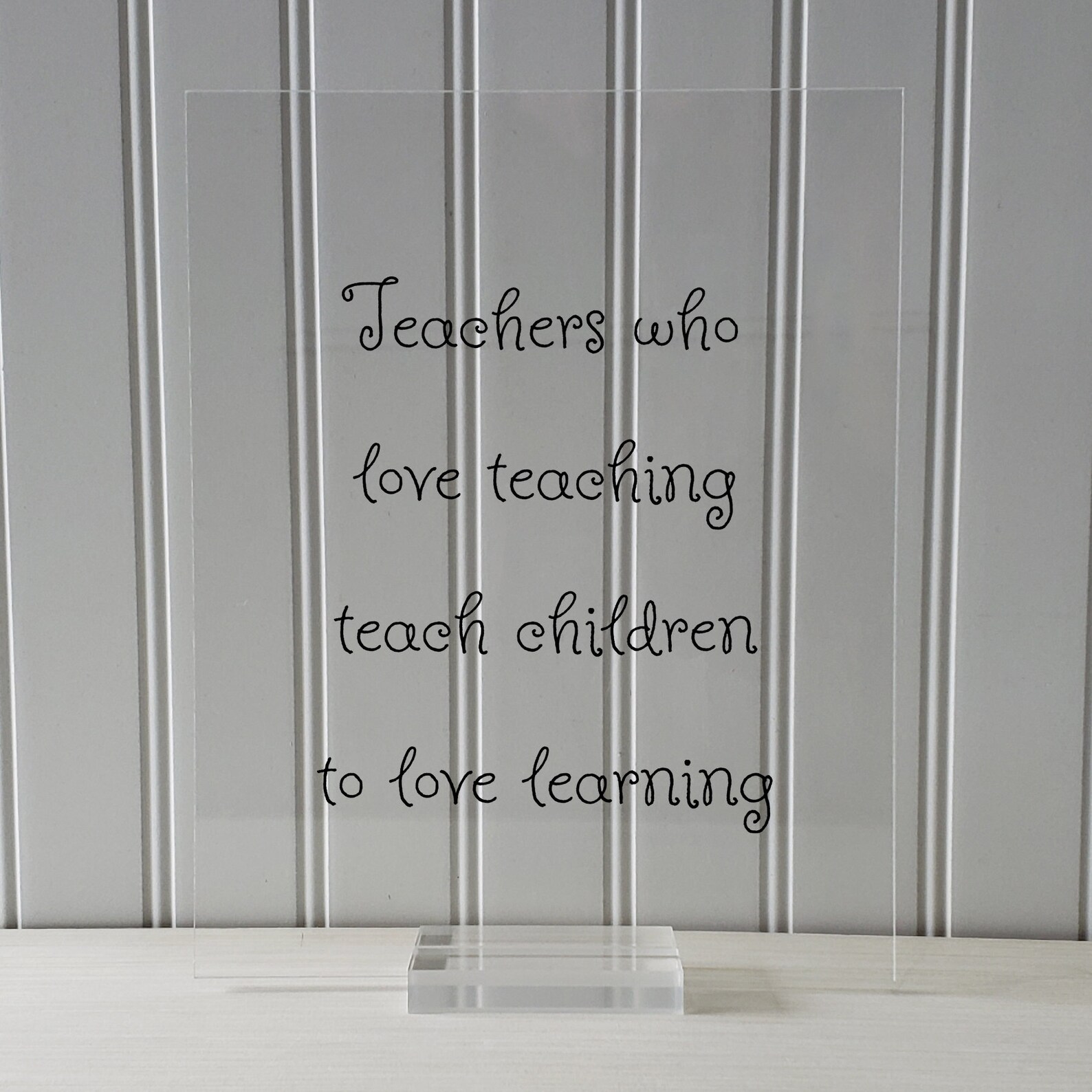 Teachers Who Love Teaching Teach Children to Love Learning - Floating ...