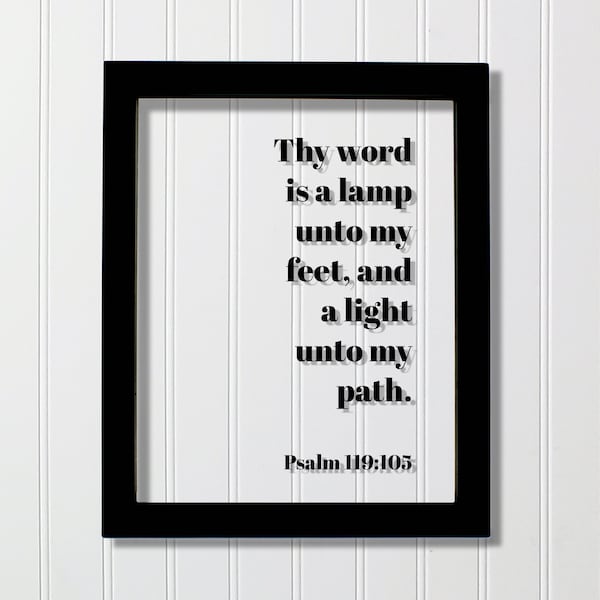Light Unto My Path - Etsy
