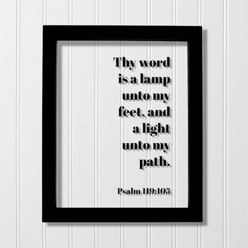 Light Unto My Path - Etsy