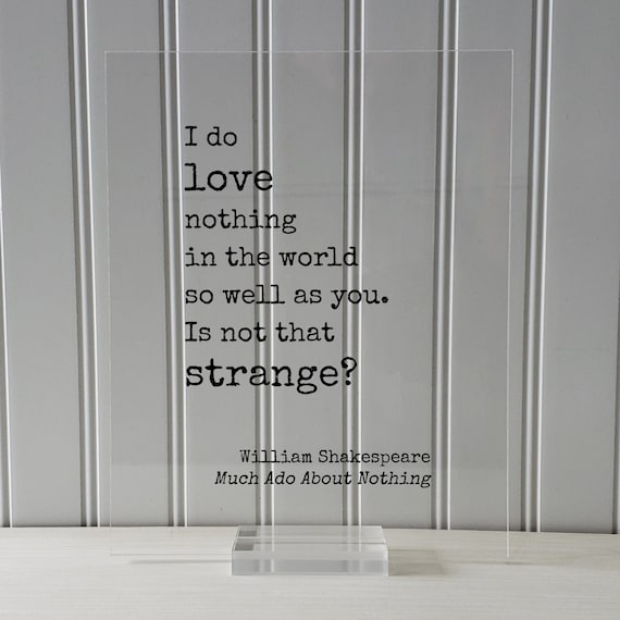 William Shakespeare Quote Ldquo Nothing
