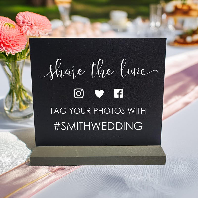 Hashtag Chalkboard - Etsy