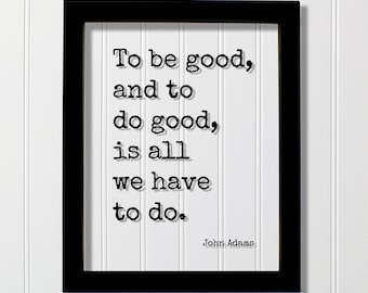 John Adams Quote - Etsy