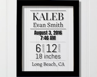 Birth Date Weight - Etsy