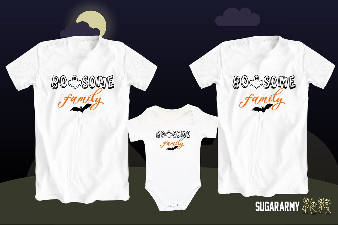 The Boosome Family Shirts Family Halloween Shirts Halloween - Etsy