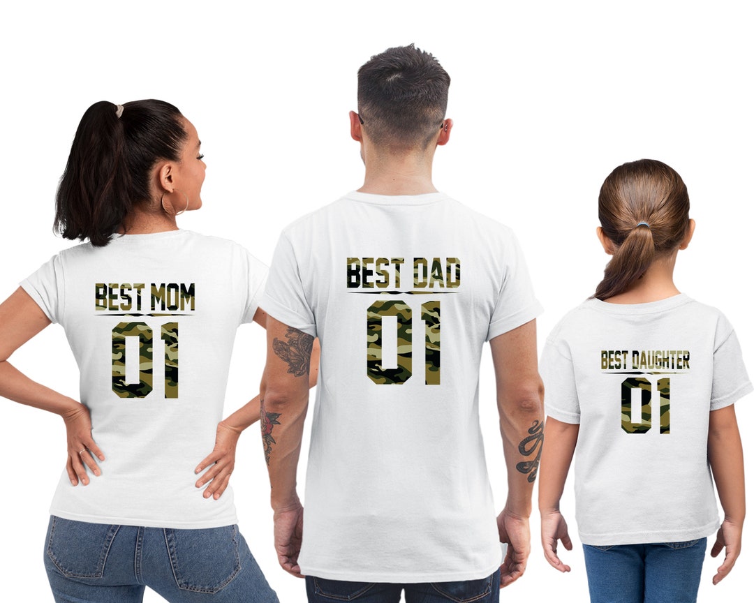 Family Shirts Mom Dad Kid Shirts Dad Mom Daughter Matching - Etsy Family Shirts Mom Dad Kid Shirts Dad Mom Daughter Matching - Etsy