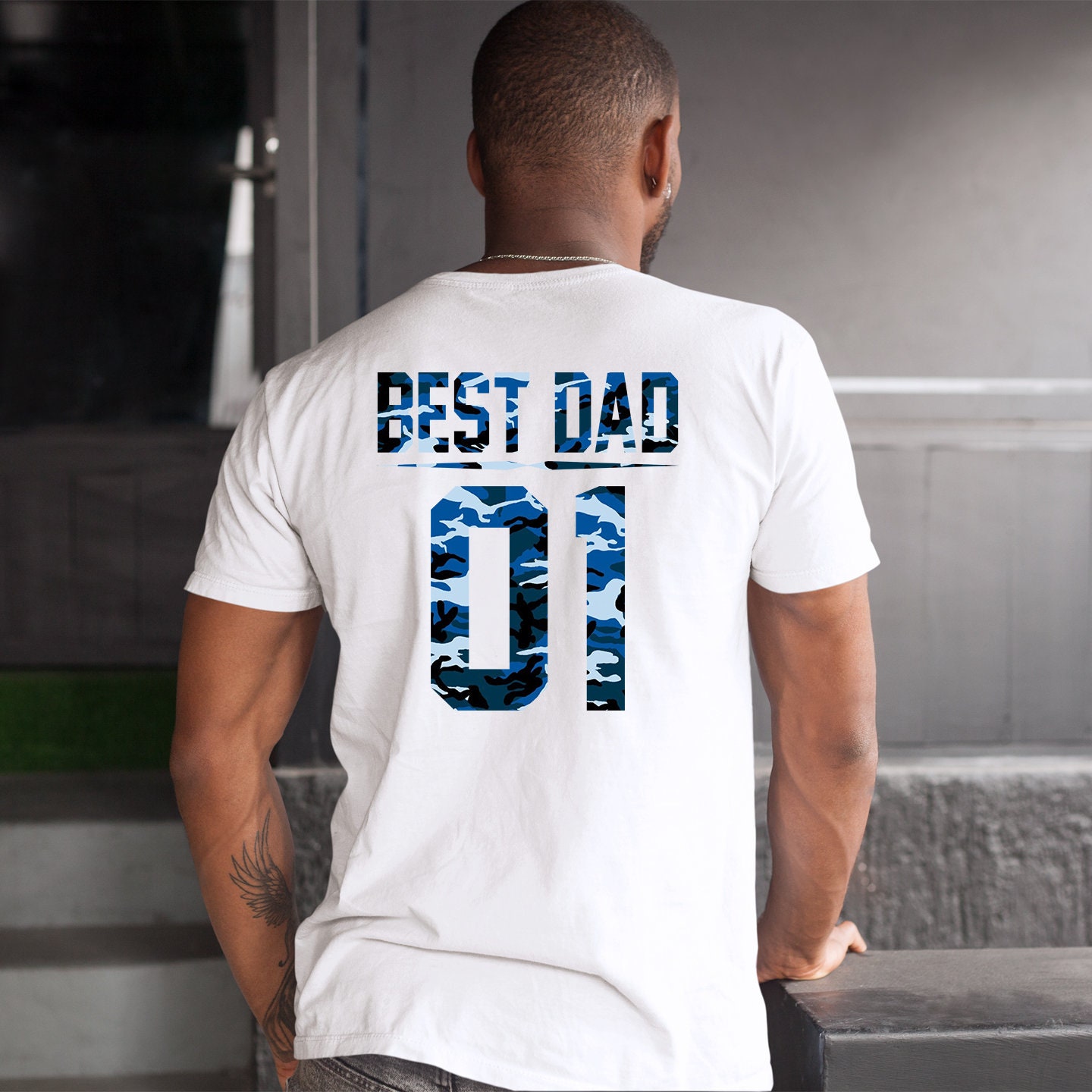 Dad and Son Matching Outfits Best Dad 01 Best Son 01 Blue | Etsy