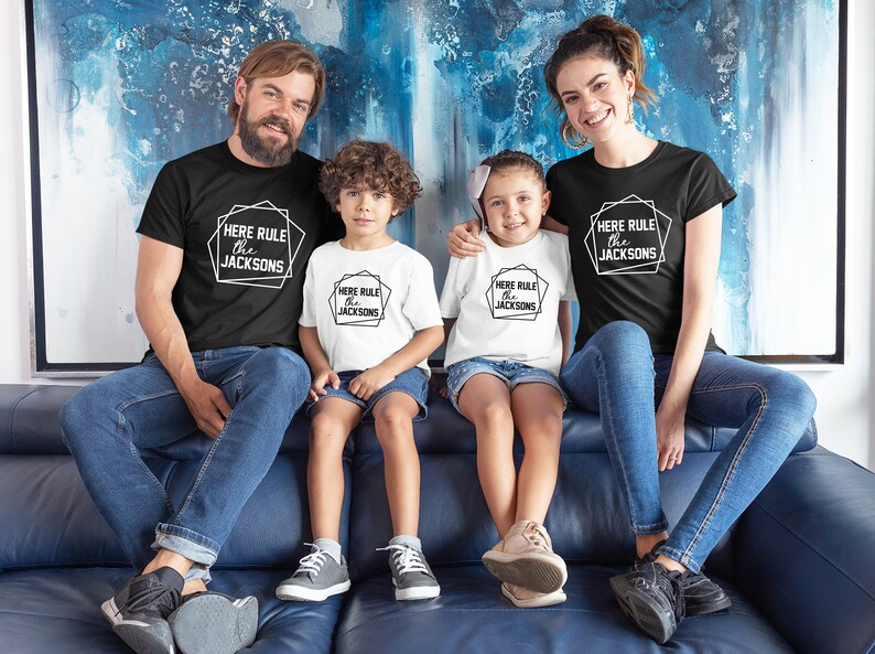 Personalized Family Shirts Matching Family Shirts Custom Mom - Etsy