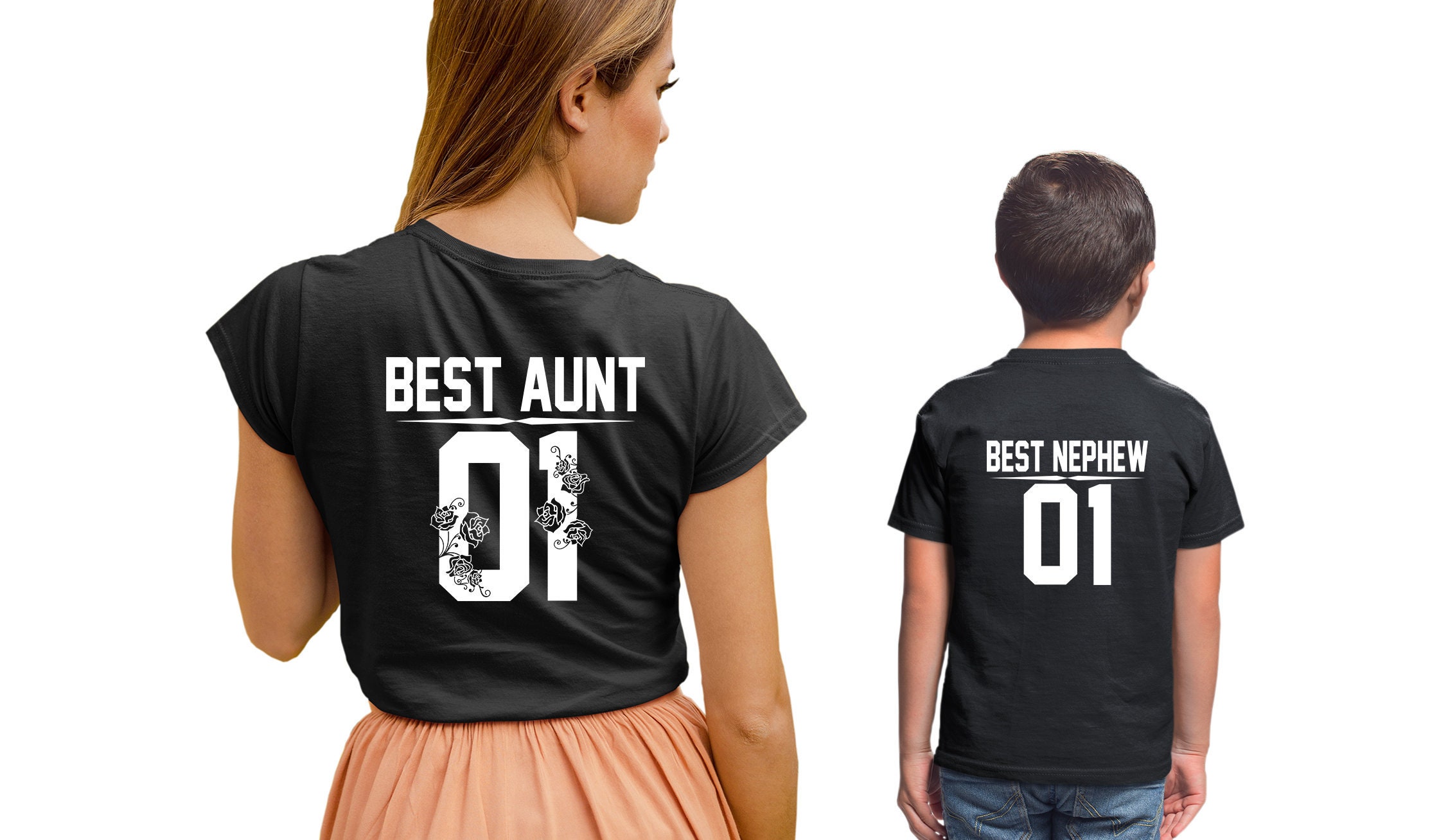 Aunt Nephew Shirts T From Aunt Aunt Nephew Matching Etsy
