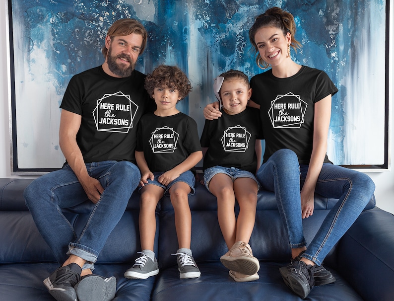 Personalized Family Shirts Matching Family Shirts Custom Mom - Etsy
