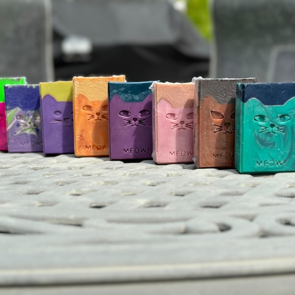 Cat Soap - Etsy