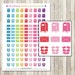 Mailbox Package Icons Printable Planner Stickers for Erin Condren ...