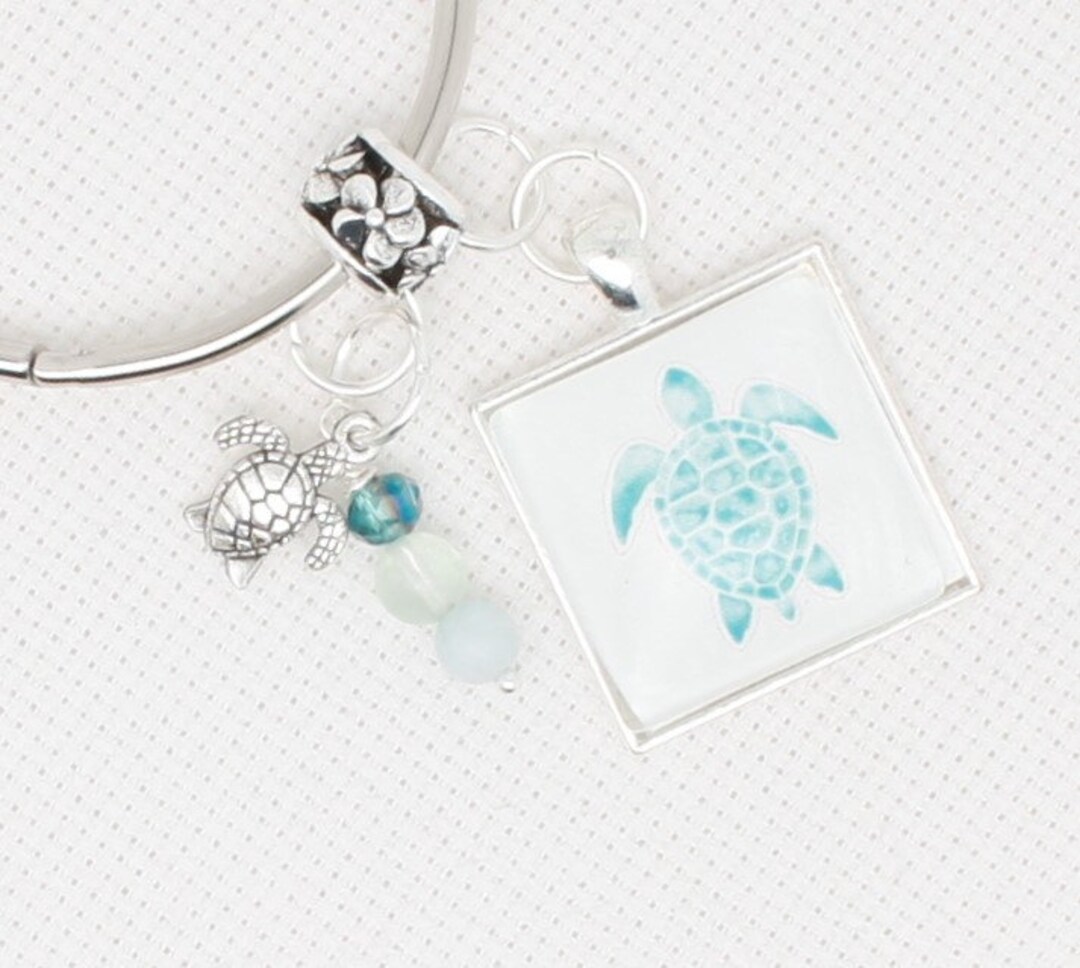 Turtle Floss Ring / Thread Drop/ Thread Keeper for Cross - Etsy