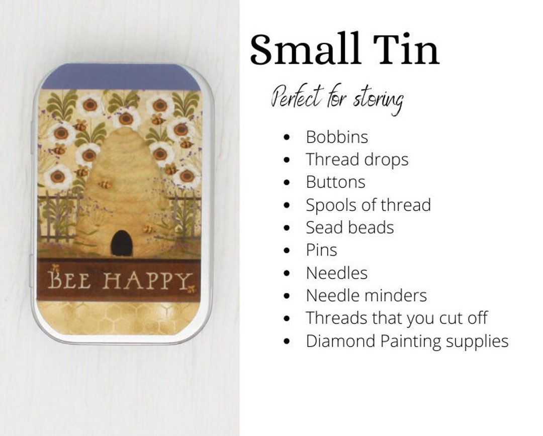 Bee Happy Storage Case for Cross Stitch, Embroidery, Needlepoint ...