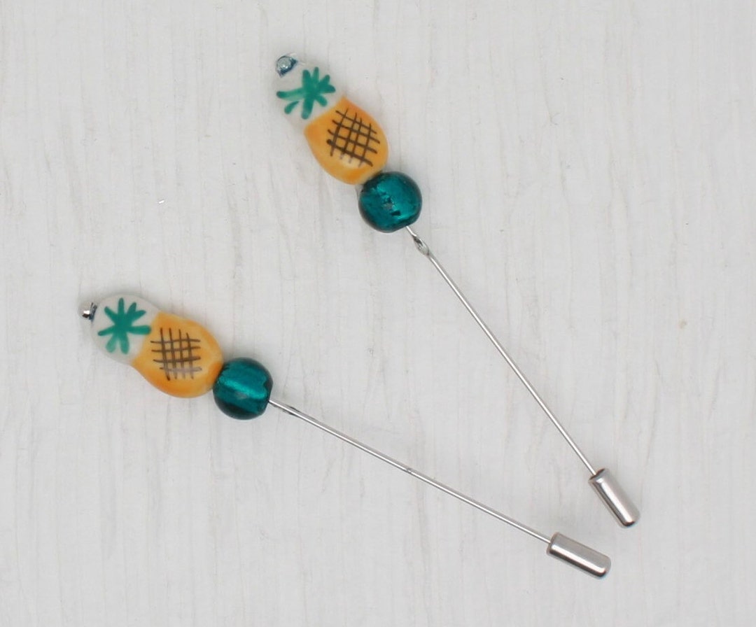 Long Beaded Pins/counting Pins for Cross Stitch/ - Etsy