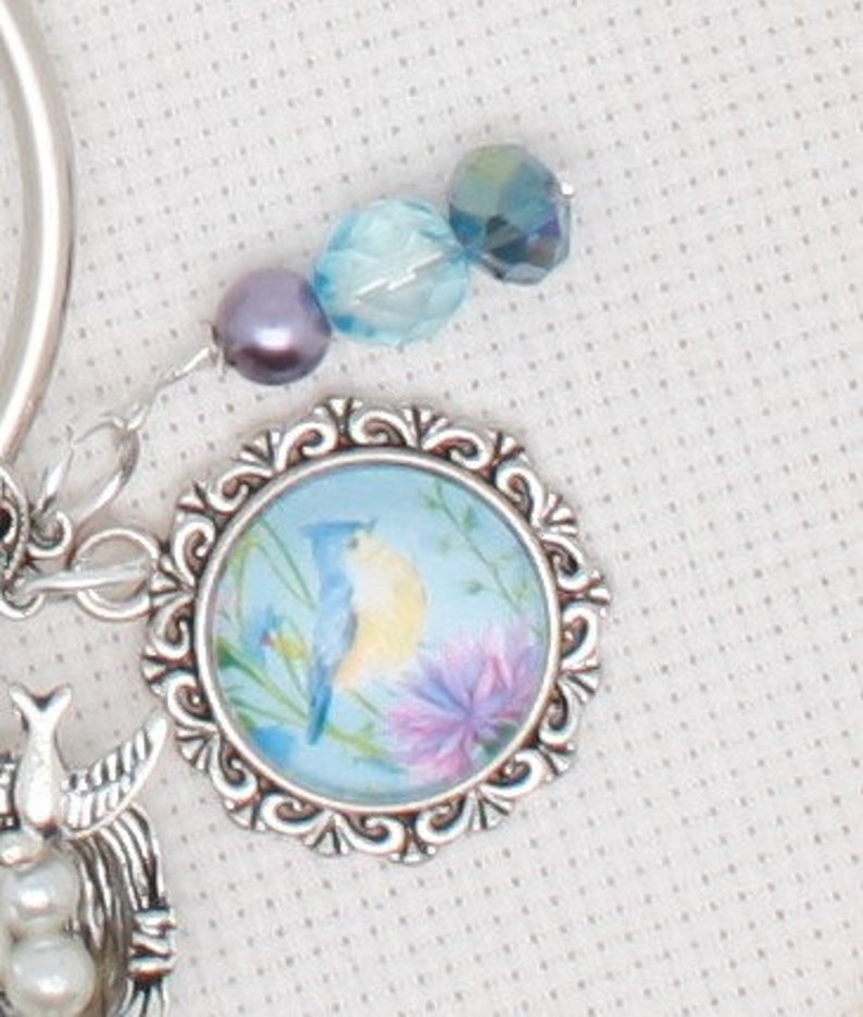 Bird Floss Ring / Thread Drop/ Thread Keeper for Cross Stitch - Etsy