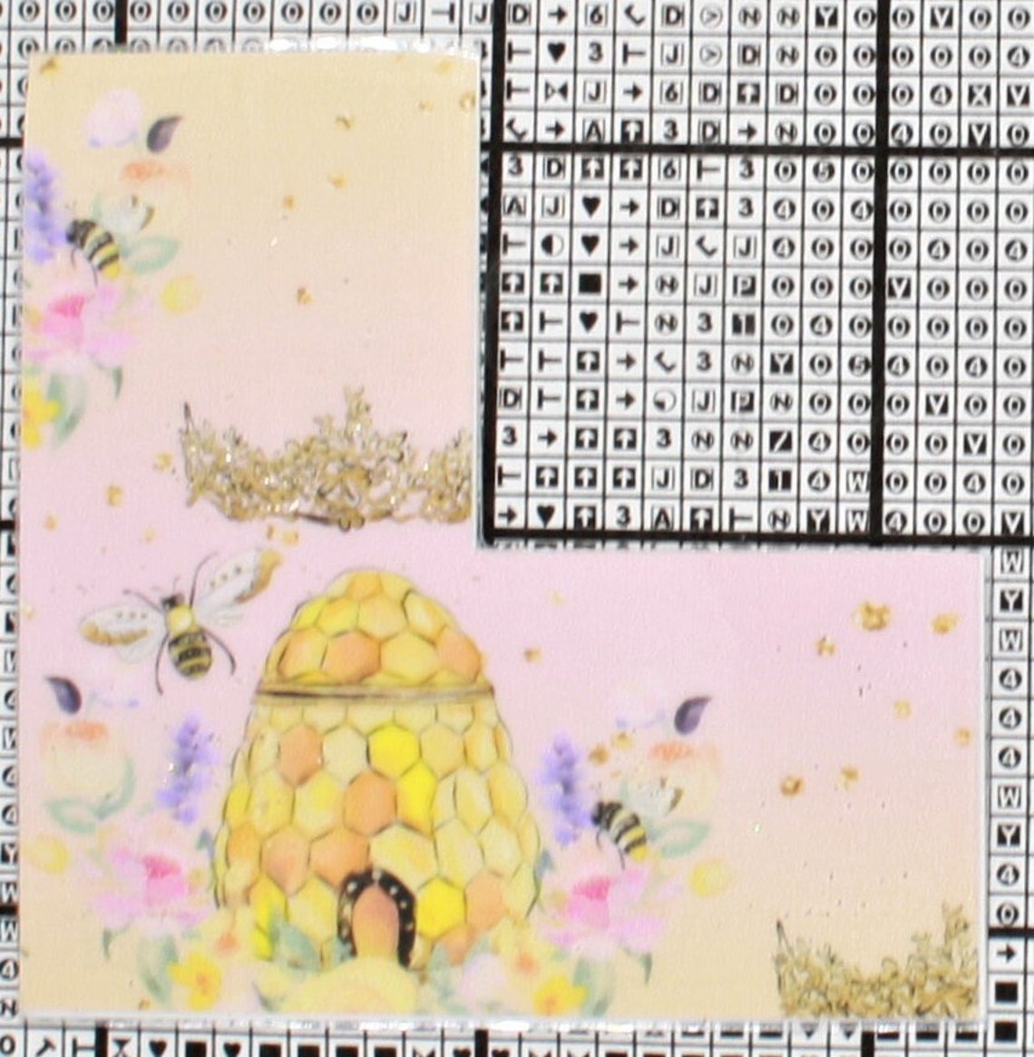 Beehive Chart Place Keeper/ Pattern Helper/ Chart Marker/ - Etsy