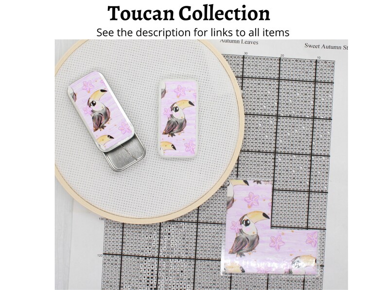 Toucan Chart Place Keeper/ Pattern Helper/ Chart Marker/ - Etsy