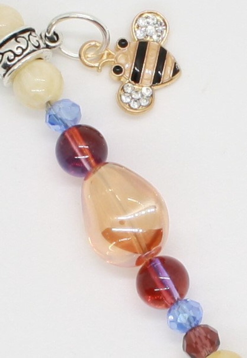 Honey Bee Scissor Fob/scissor Decoration for Cross Stitch or - Etsy