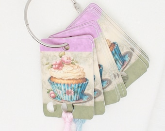 Christmas Bird Thread Drops/ Thread Cards/ Flss Holders for Embroidery ...