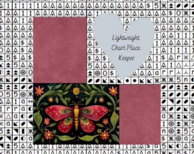 Alice in Wonderland Chart Place Keeper/ Pattern Helper/ Chart Marker ...