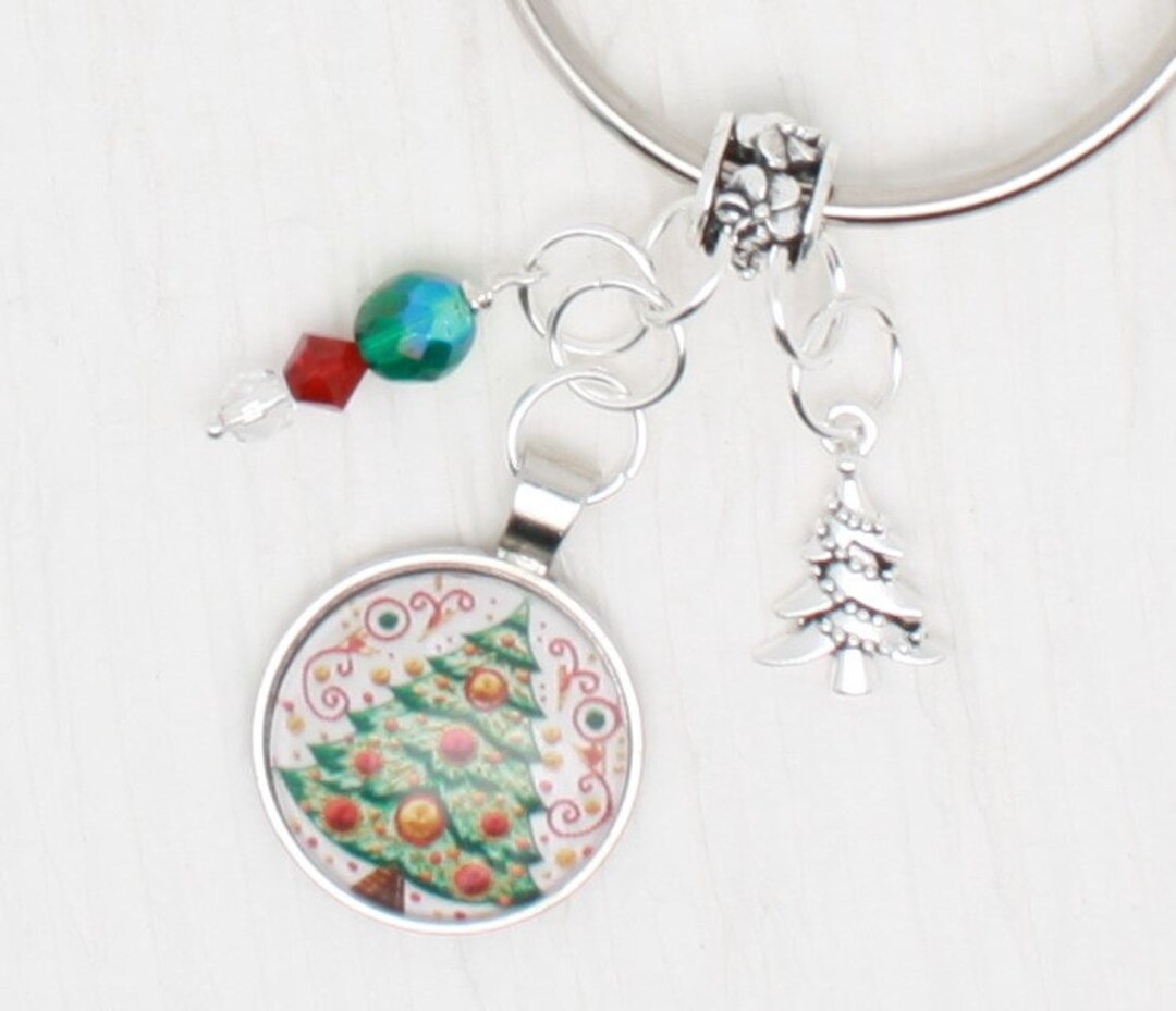 Christmas Tree Floss Ring / Thread Drop/ Thread Keeper for Cross Stitch ...