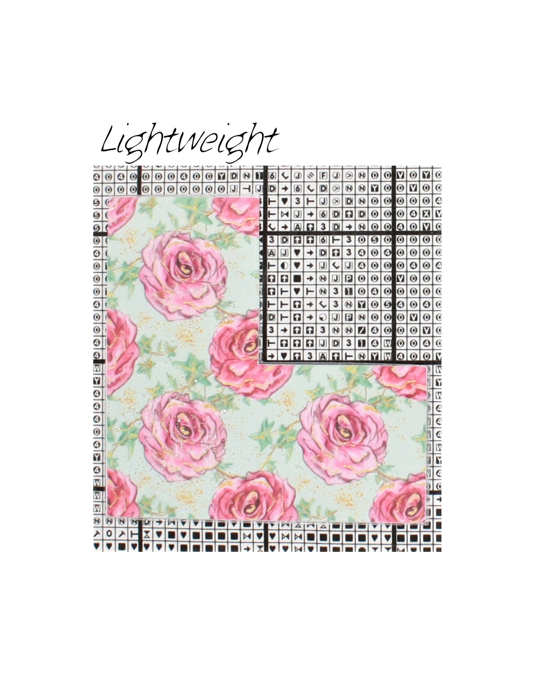 Roses Chart Place Keeper/ Pattern Helper/ Chart Marker/ | Etsy