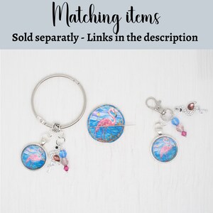 Flamingo Bird Floss Ring / Thread Drop/ Thread Keeper for Cross Stitch ...