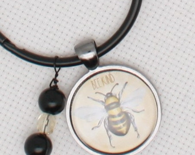 Bee Kind Floss Ring / Thread Drop/ Thread Keeper for Cross Stitch or ...
