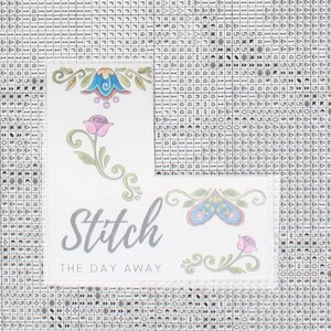Stitch the Day Away Chart Place Keeper/ Pattern Helper/ Chart Marker ...